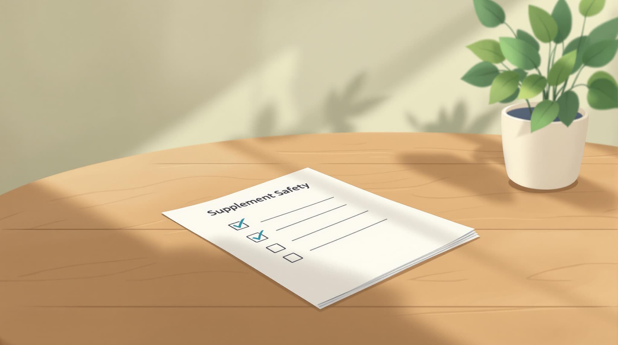 Essential Supplement Safety Checklist for Beginners